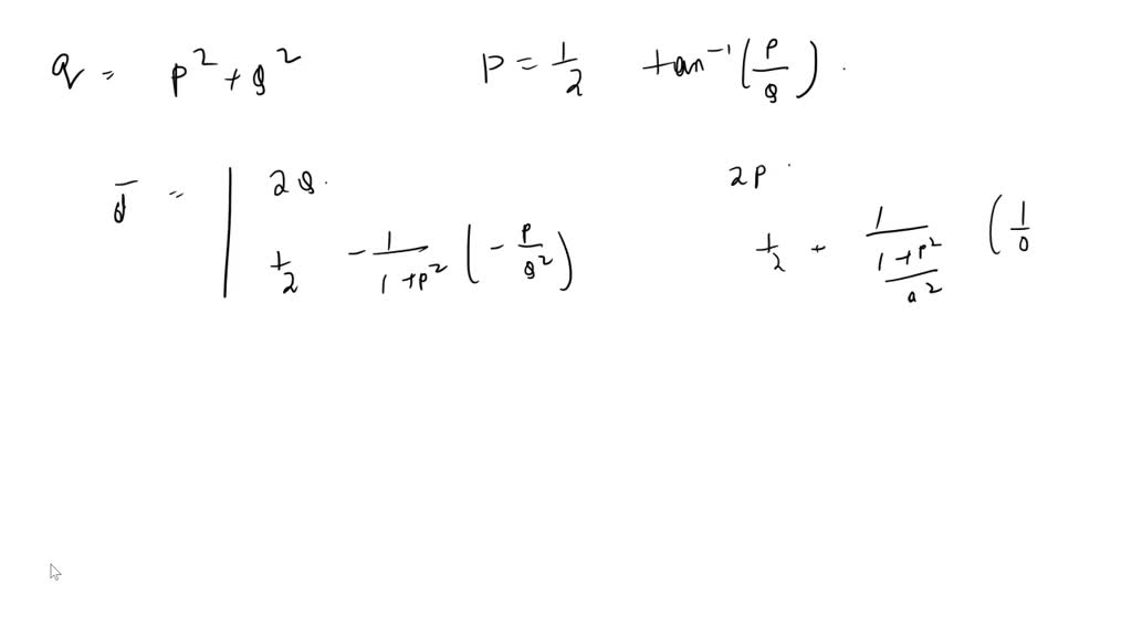 SOLVED: Text: Advanced Classical Mechanics: Canonical Transformations (Possible useful reference ...