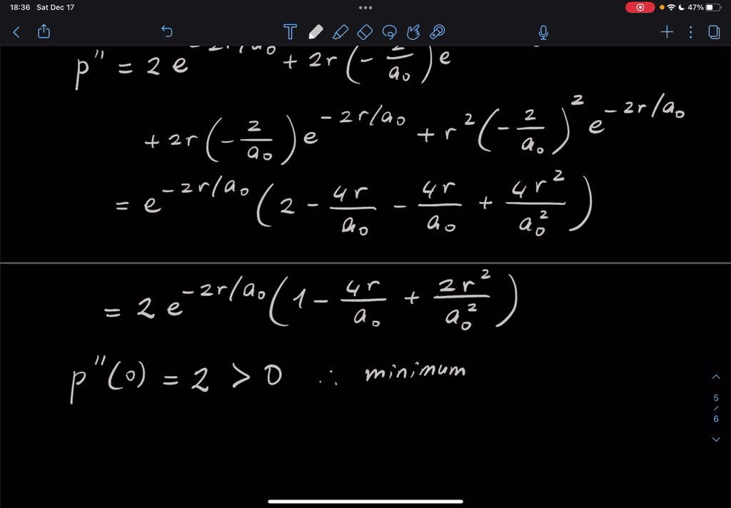 Solved A Calculate The Most Probable Value Of R For An Electron In