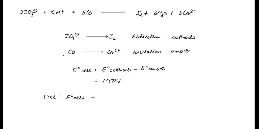 SOLVED: A galvanic cell at a temperature of 25.0Â°C is powered by the ...