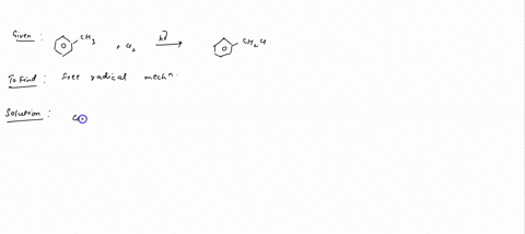 draw the complete mechanism for the radical reaction shown light clz use curved arrows show the ...