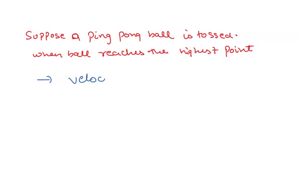 SOLVED: 2) Alight ping-pong ball and hcavy rubber ball of exactly the ...