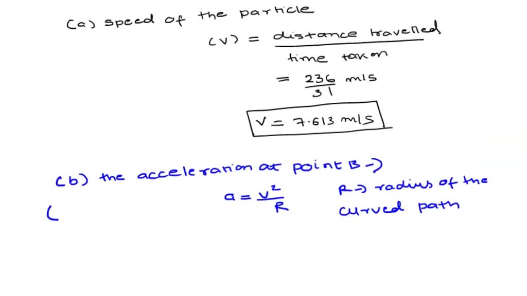 SOLVED: 'particle travels counterclockwise along circular path of radius ? with linear velocity ...