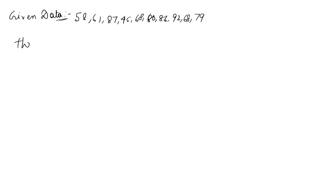 Solved Construct A Box Plot From The Given Data Use The Approximation Method Scores On A