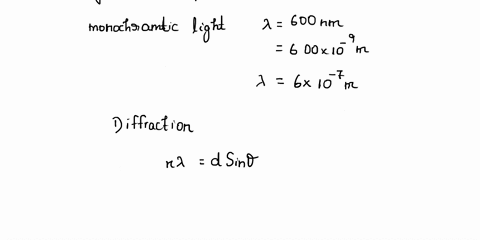 what is the highest order spectrum which may be seen with monochromatic ...