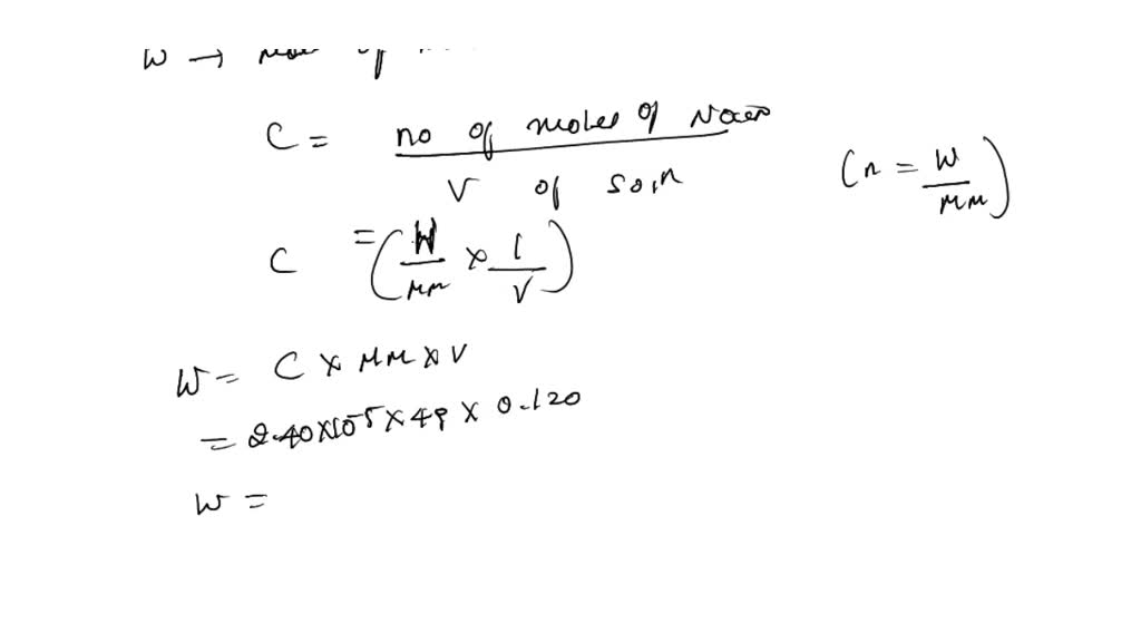 What is the mass in grams of NaCN in 120.0 mL of a 2.40*10^-5 M solution?