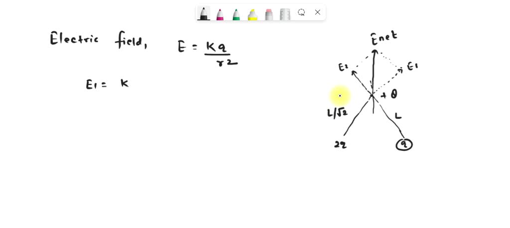 SOLVED: Indicate on the diagram below the direction of the net electric ...