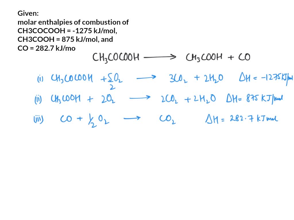 SOLVED: Pyruvic acid is a molecule involved as an intermediate in ...