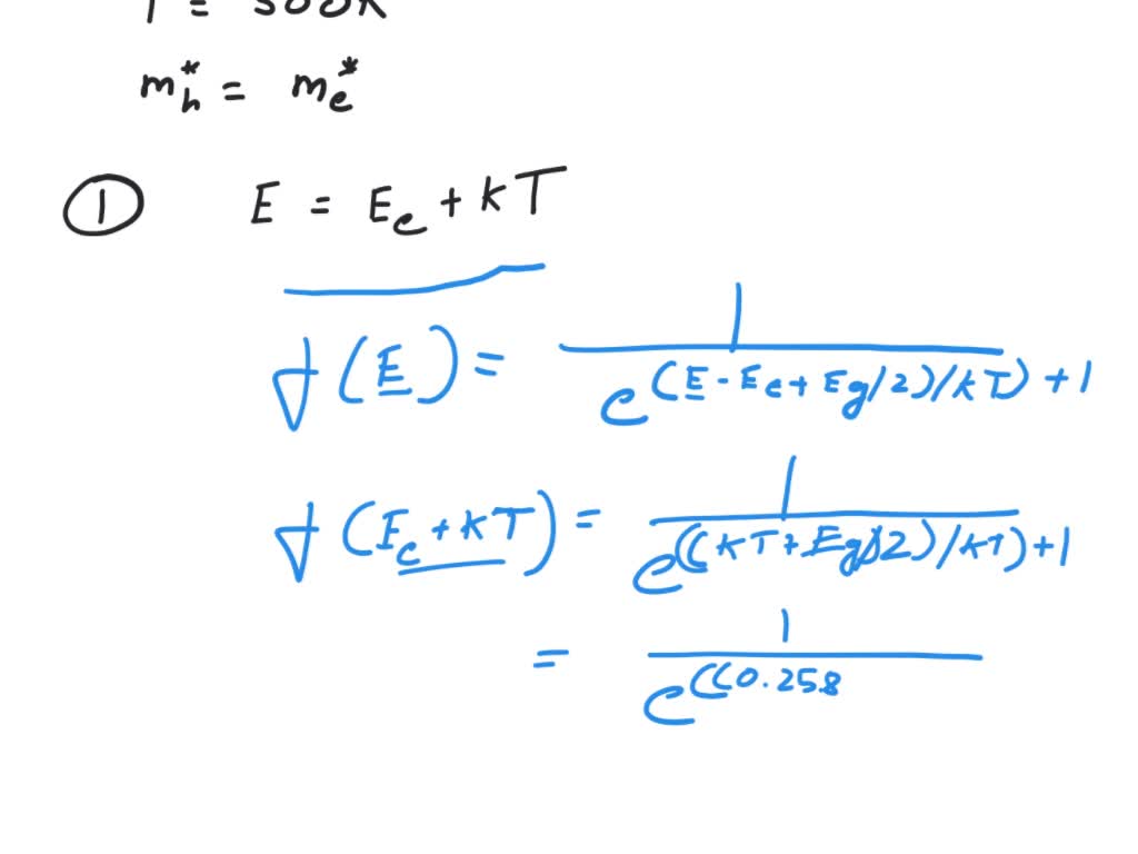 SOLVED: Consider a silicon crystal whose band gap energy is Eg = 1.12 ...