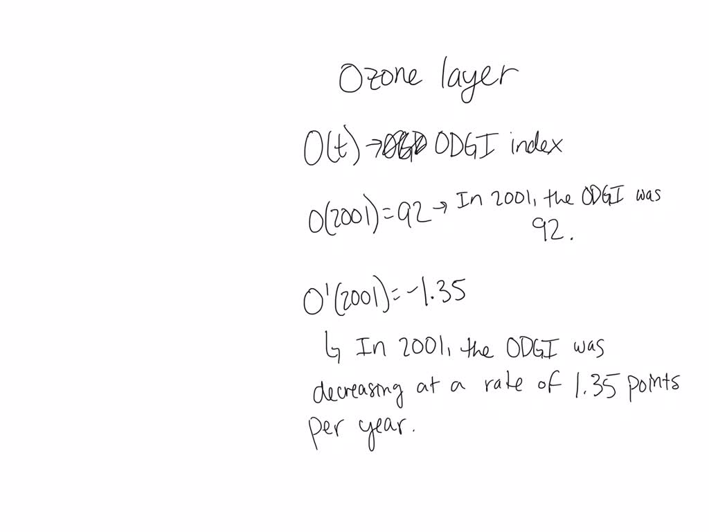 SOLVED: During the 1970s and 1980s, the widely used chlorofluorocarbons (CFCs) created a hole in ...