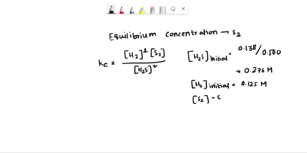 SOLVED: Consider the reaction for the decomposition of hydrogen ...
