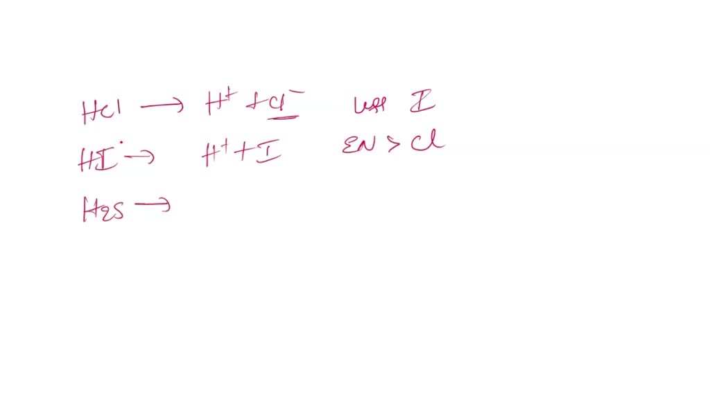 SOLVED: Rank the following binary acids according to increasing acid strength, based on the ...