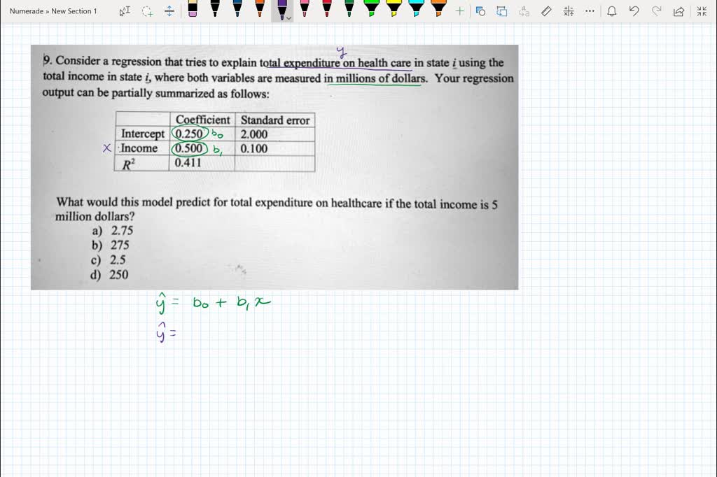 SOLVED: '5. Table 2 gives the regression output of an AR(1) model on ...