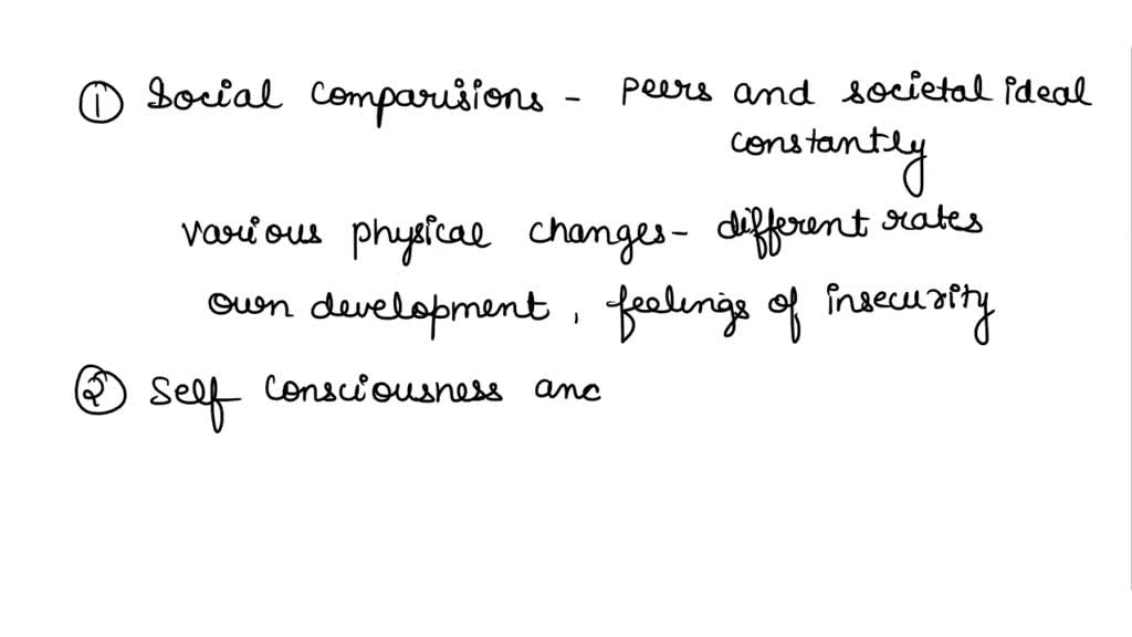 Solved Write A Short Note On The Physical Cognitive Emotional And