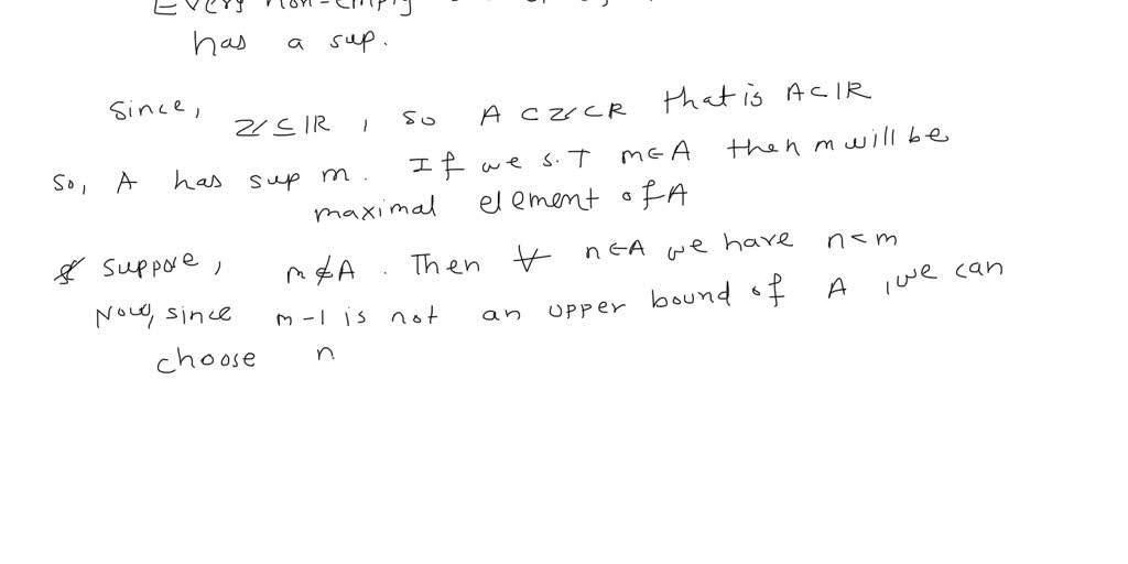 Solved Example 1t7 Let Jz Q And R Be Equipped With The Natural Or Dering