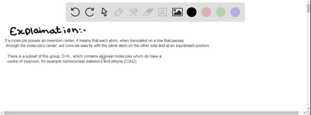 SOLVED: For each of the following molecules and ions, identify if it ...