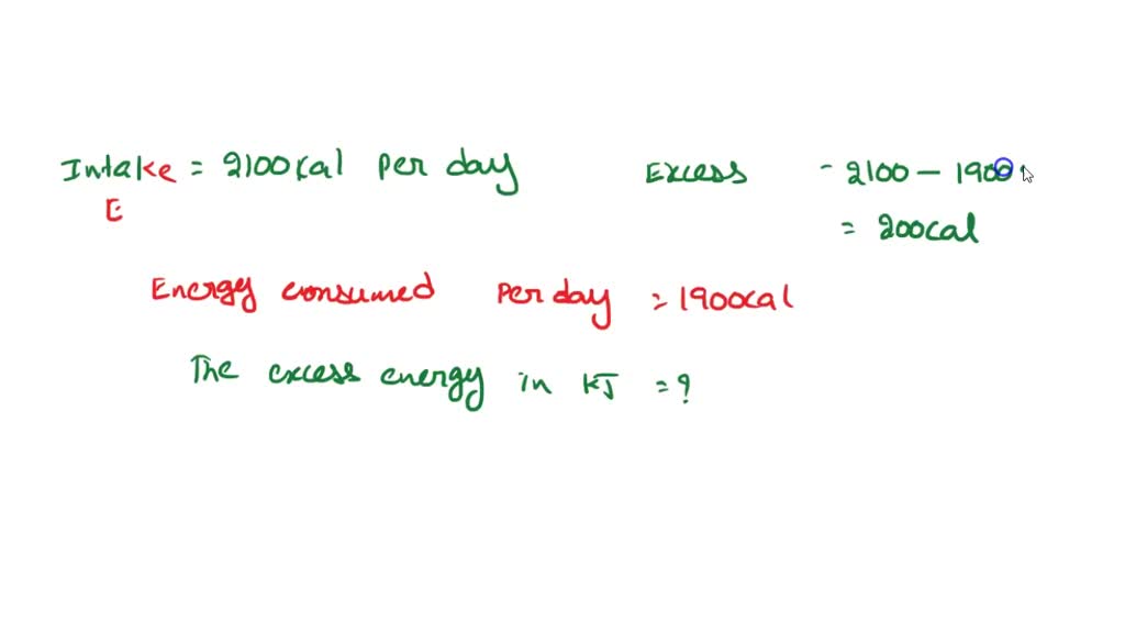 SOLVED A Person Eats 2555 Calories Per Day How Many Kj Are Eaten SOLVED A Person Eats 2555 Calories Per Day How Many Kj Are Eaten