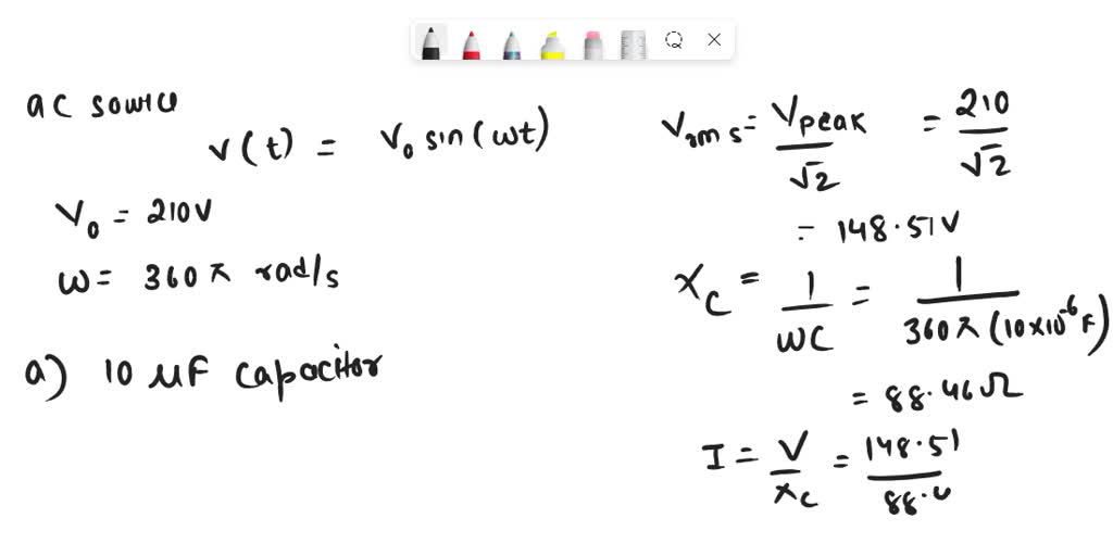 Solved Wm 10 2 5 C 8 Calculate The Primary And Secondary Rms Coil Rms Voltage Phasors B 7