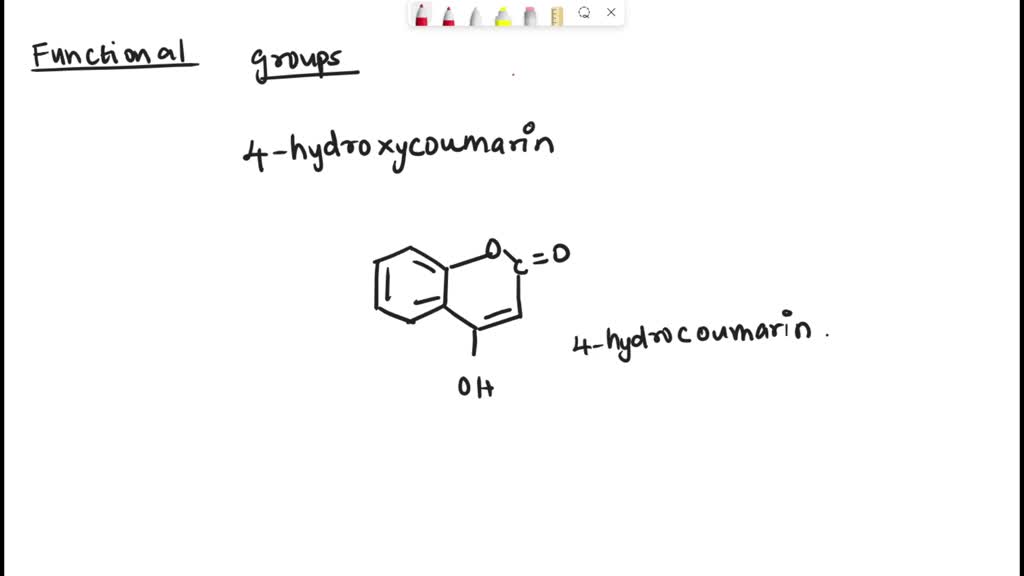 SOLVED: Identify the functional groups in the molecular structure of 4 ...