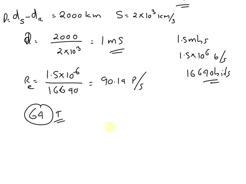 SOLVED: A 64-kilobyte message is to be transmitted from the source to ...