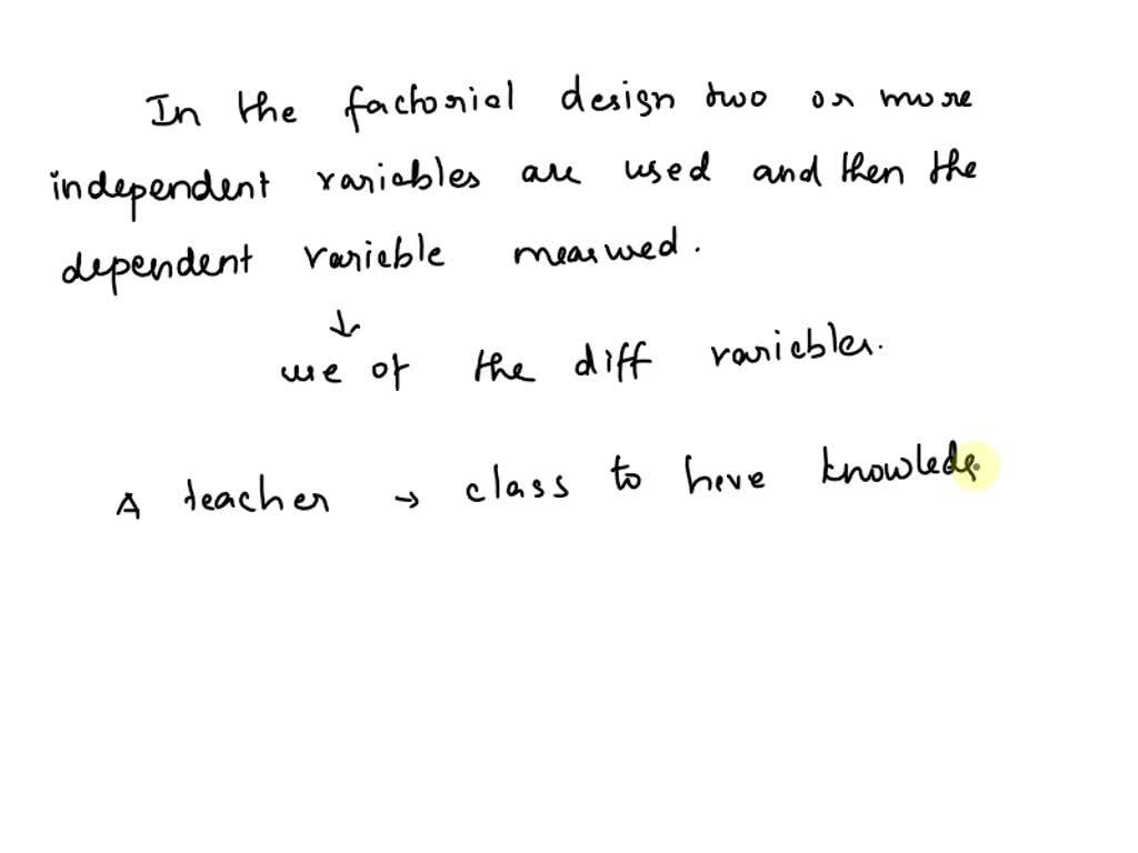 SOLVED: Using a 24 factorial base design; determine the designs for a ...