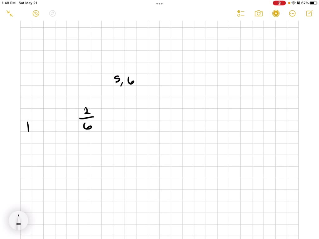 SOLVED: A standard number cube with the numbers 1 through 6 is rolled. Find the probability of ...