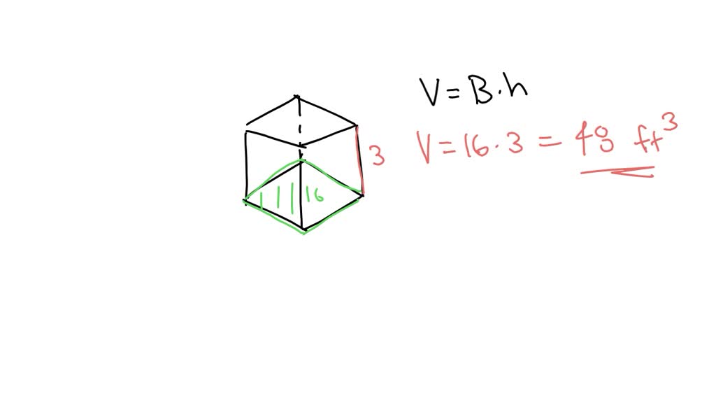 SOLVED: Three boxes are shipped on a truck. Each box has a base of 16 ...