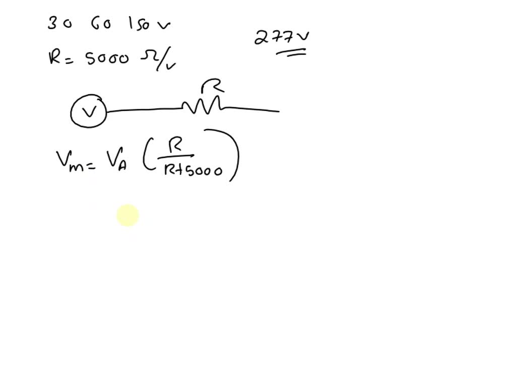 You are an electrician on the job. You have been given a multimeter ...