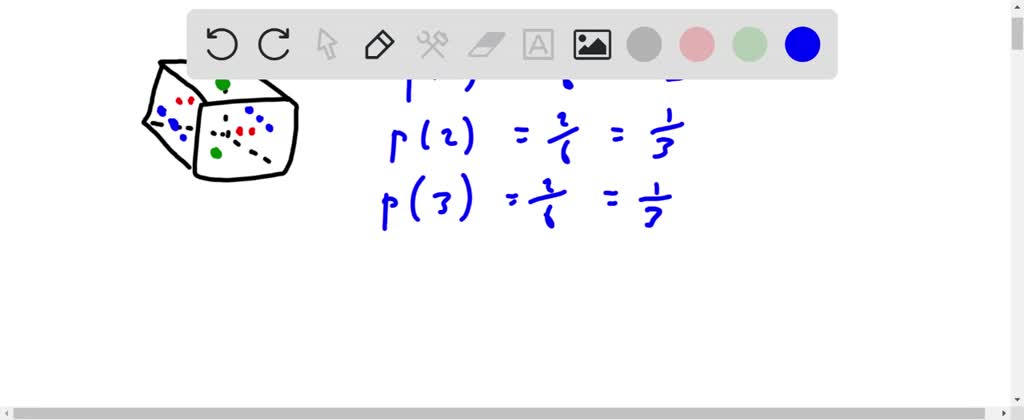 SOLVED: An experiment consists of rolling two fair dice and adding the dots on the two sides ...
