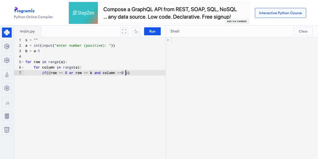 Solved Write A C Program That Reads In One Positive Integer Value From File Called Input 