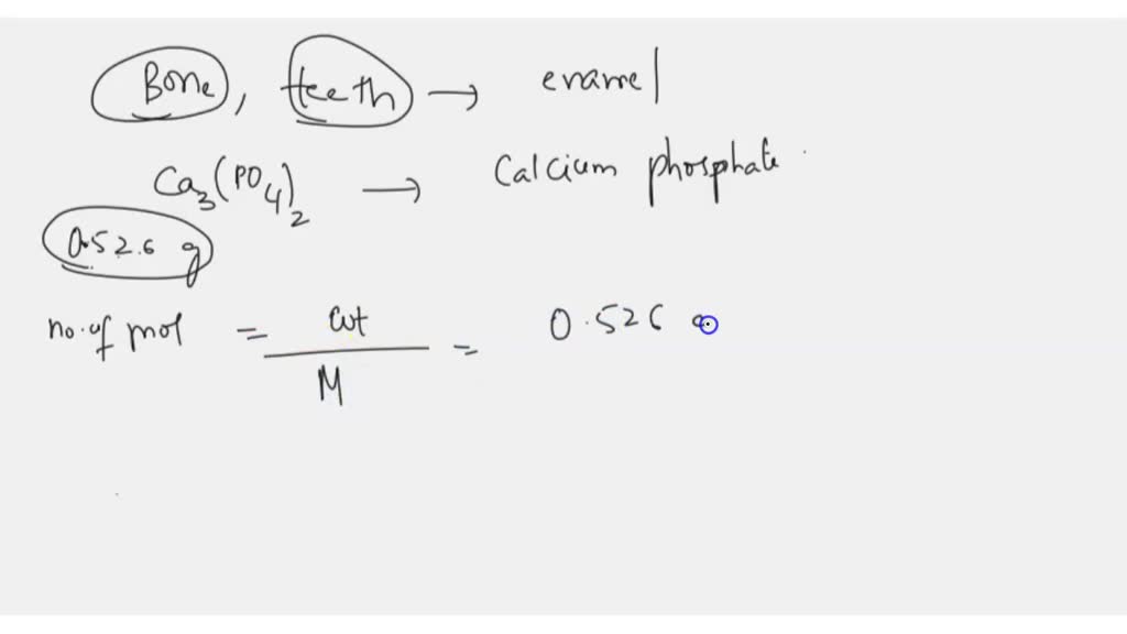 SOLVED: Bone and dental implants are often coated with calcium ...
