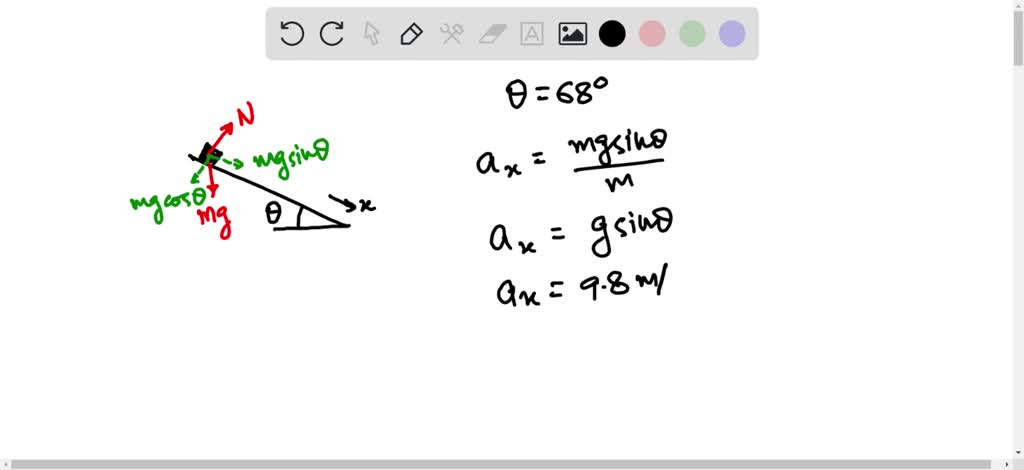 SOLVED: Describe the acceleration of the marble after it leaves the ...