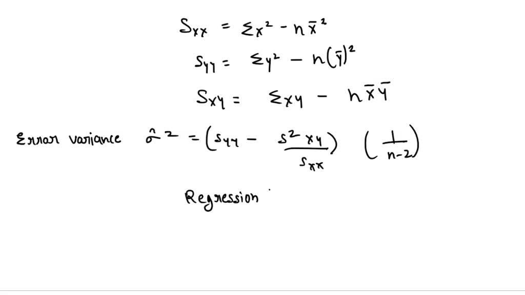 Solved A Sample Of Data With N 58 Observations Is Used To Run A Multiple Regression With 4