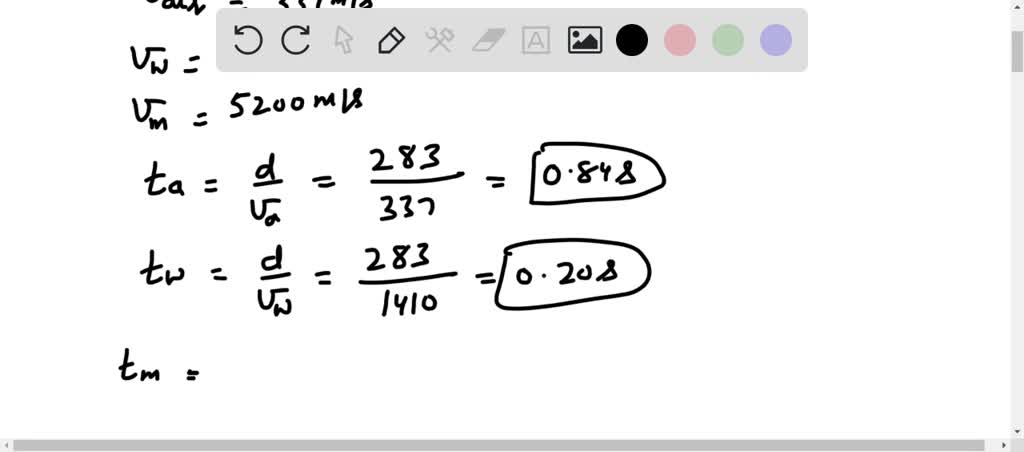 SOLVED: An explosion occurs at the end of a pier. The sound takes ...