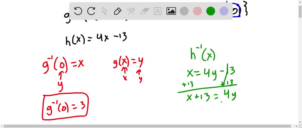 SOLVED: Find the following from the functions defined SOLVED: Find the following from the functions defined