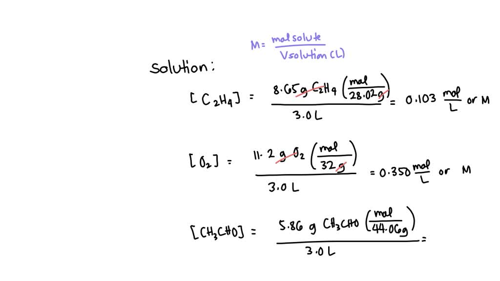 SOLVED: Consider the equilibrium system described by the chemical reaction below. Calculate the ...