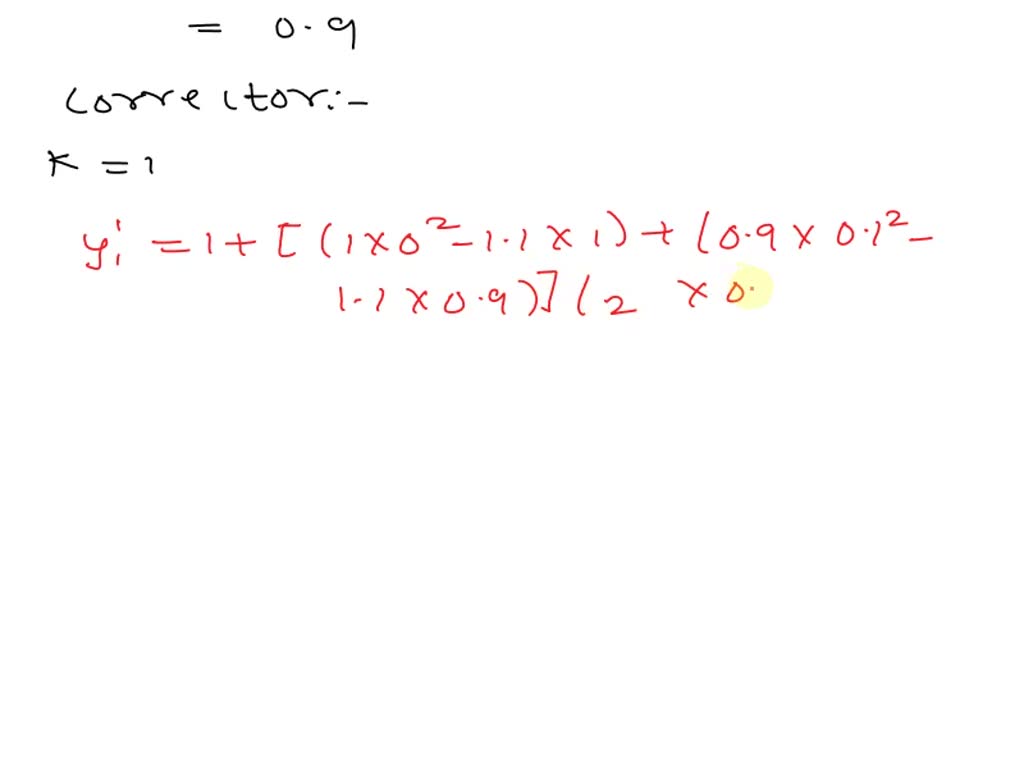 SOLVED: Solve the following initial value problem over the interval from t = 0 to 2 where y(0 ...