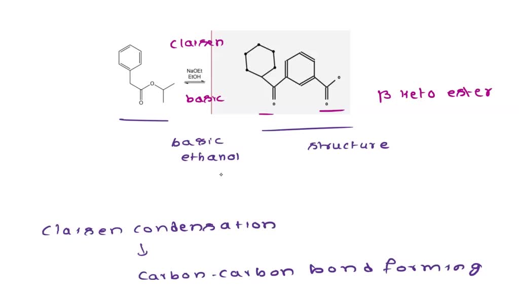 Draw the product(s) formed by heating the compound shown in basic ...