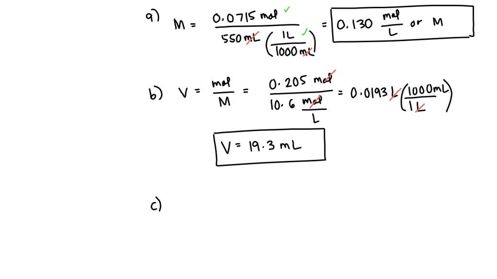 SOLVED: Calculate the molarity of a solution made by dissolving 0.0715 mol Na2SO4 in enough ...