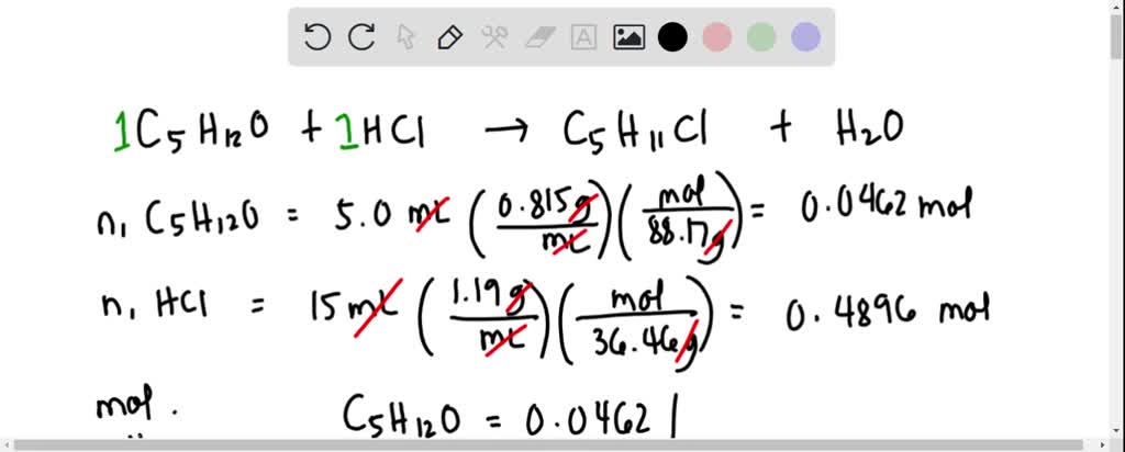 SOLVED: Calculate the theoretical yield and percent yield if you start ...