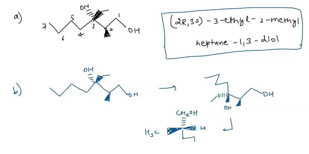 SOLVED: 'ine IUPAC name 3,7- octatriene Draw- its structure Draw the ...
