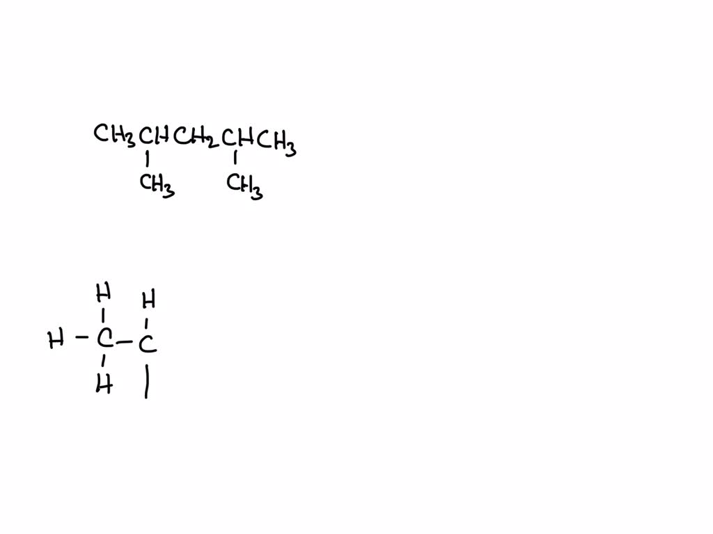 SOLVED: Consider the condensed structure shown: CH3CHCH2CHCH3 | | CH3 ...
