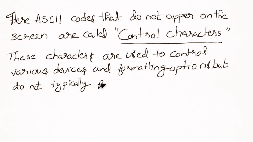Solved Using The Ascii And Unicode Character Code Sets What Are The Binary Encodings Of 10