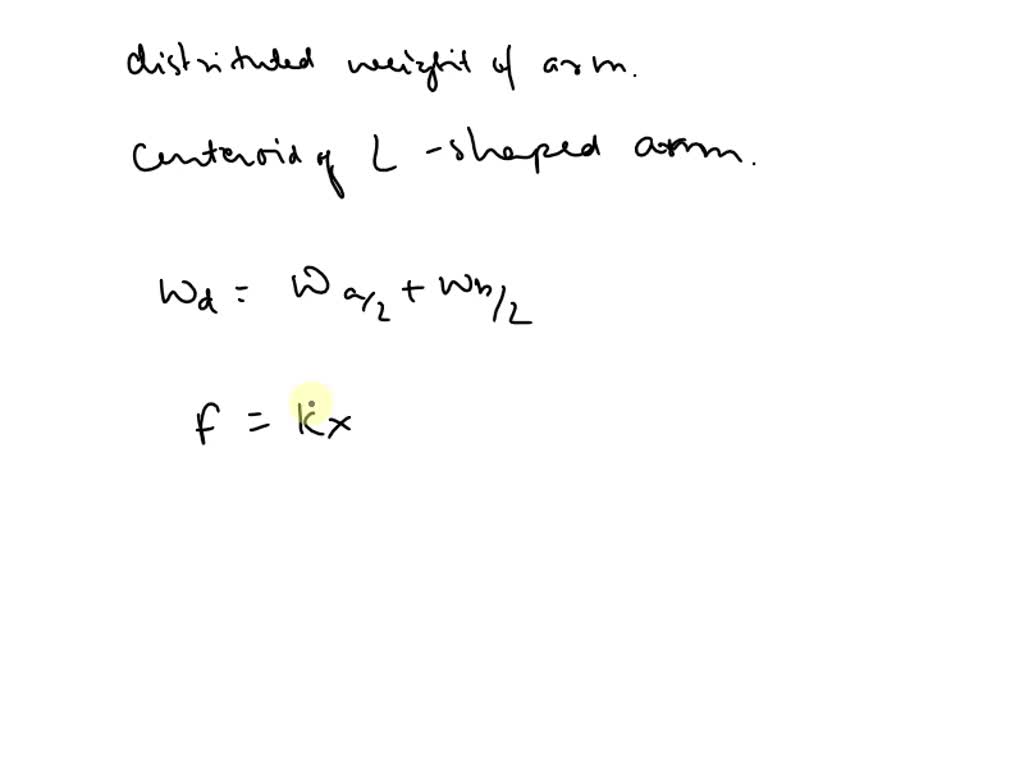 SOLVED: The L-shaped arm ABC shown in Fig. 3 lies in a vertical plane ...
