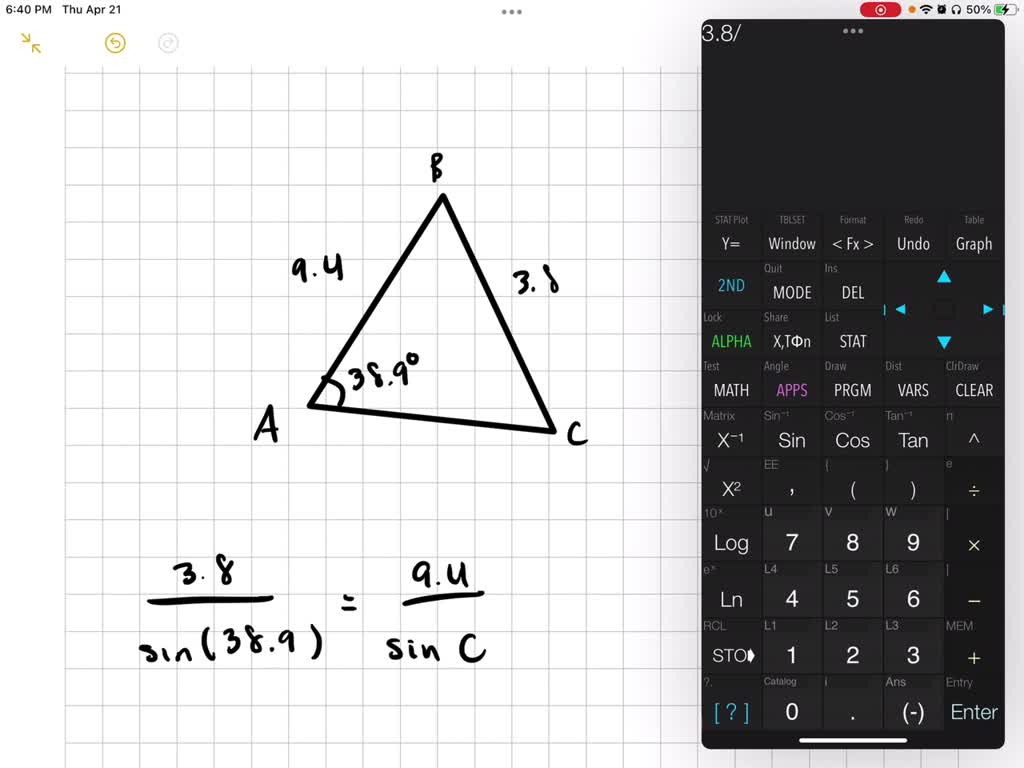 SOLVED: Queston 5 Dus The triangle shown above is cequllateral and one ...