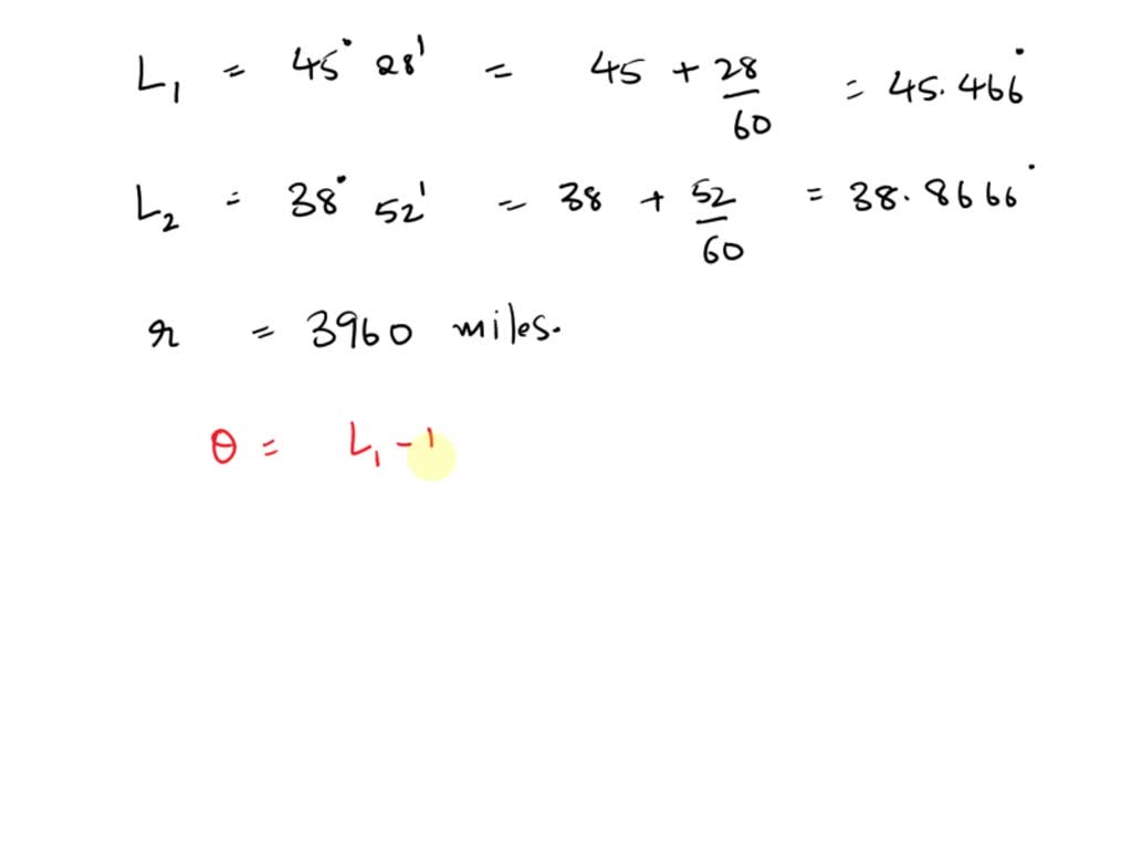 SOLVED: The latitude of any location on Earth is the angle formed by ...