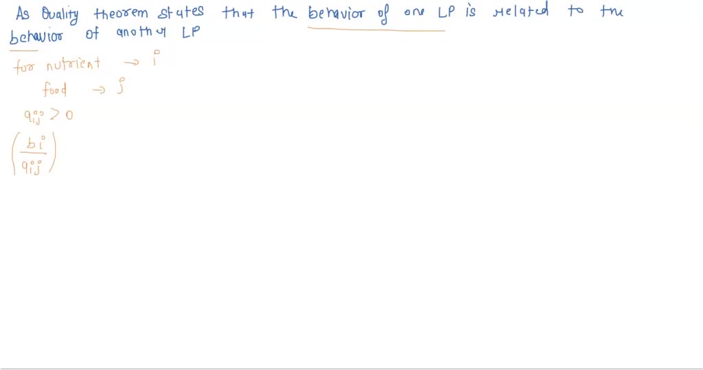 SOLVED: Give an example of an infeasible primal LP which is infeasible ...