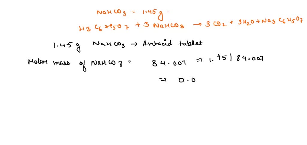 SOLVED: Calculate the theoretical value for the number of moles of CO2 that should have been ...