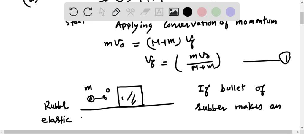 Two bullets of the same size, mass and horizontal velocity are fired at ...