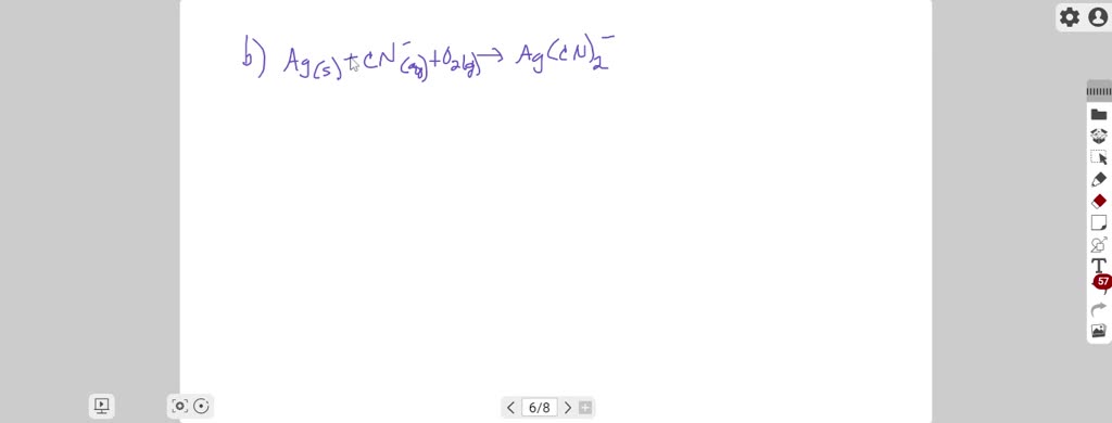 SOLVED: Balance each redox reaction occurring in basic aqueous solution ...