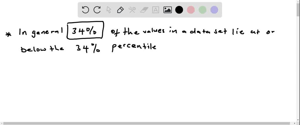 SOLVED: Complete the following statements: 1. In general, % of the values in a data set lie at ...